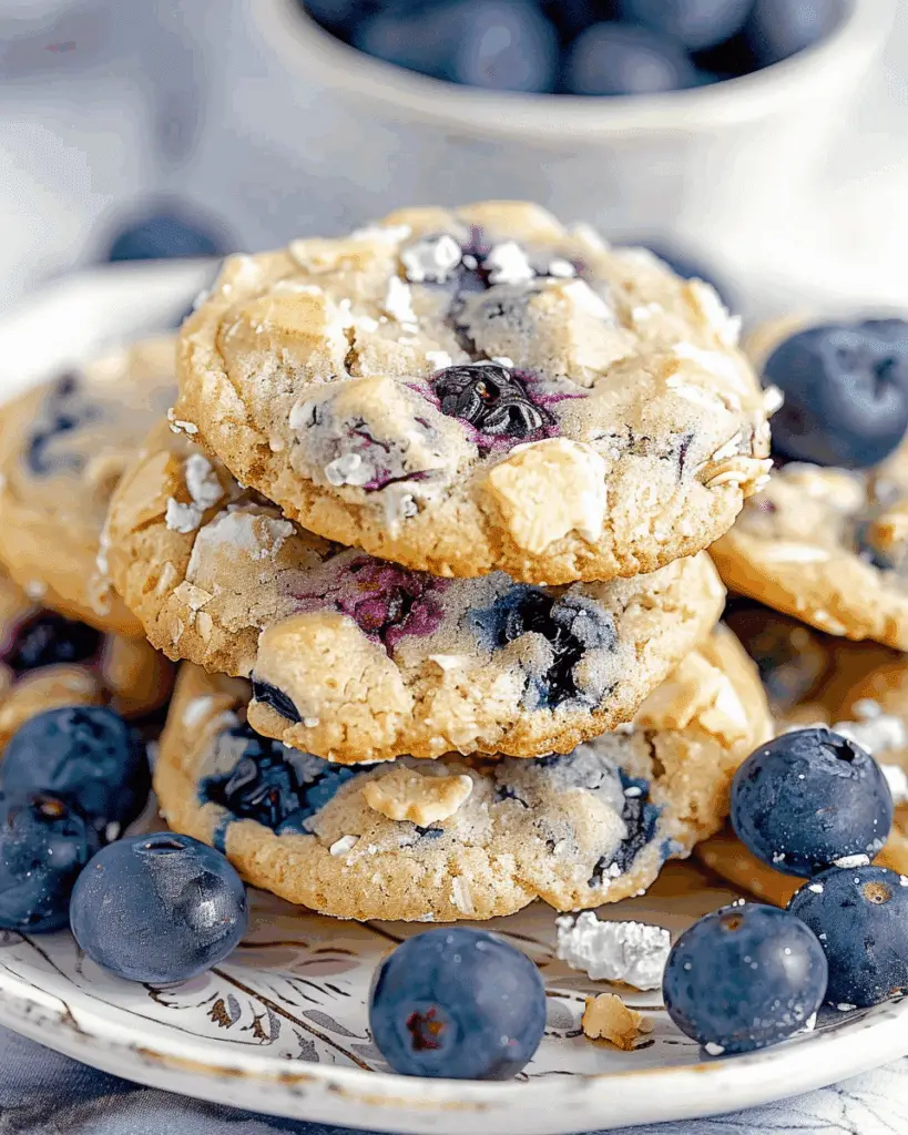 Blueberry Cookies | Iam Starved