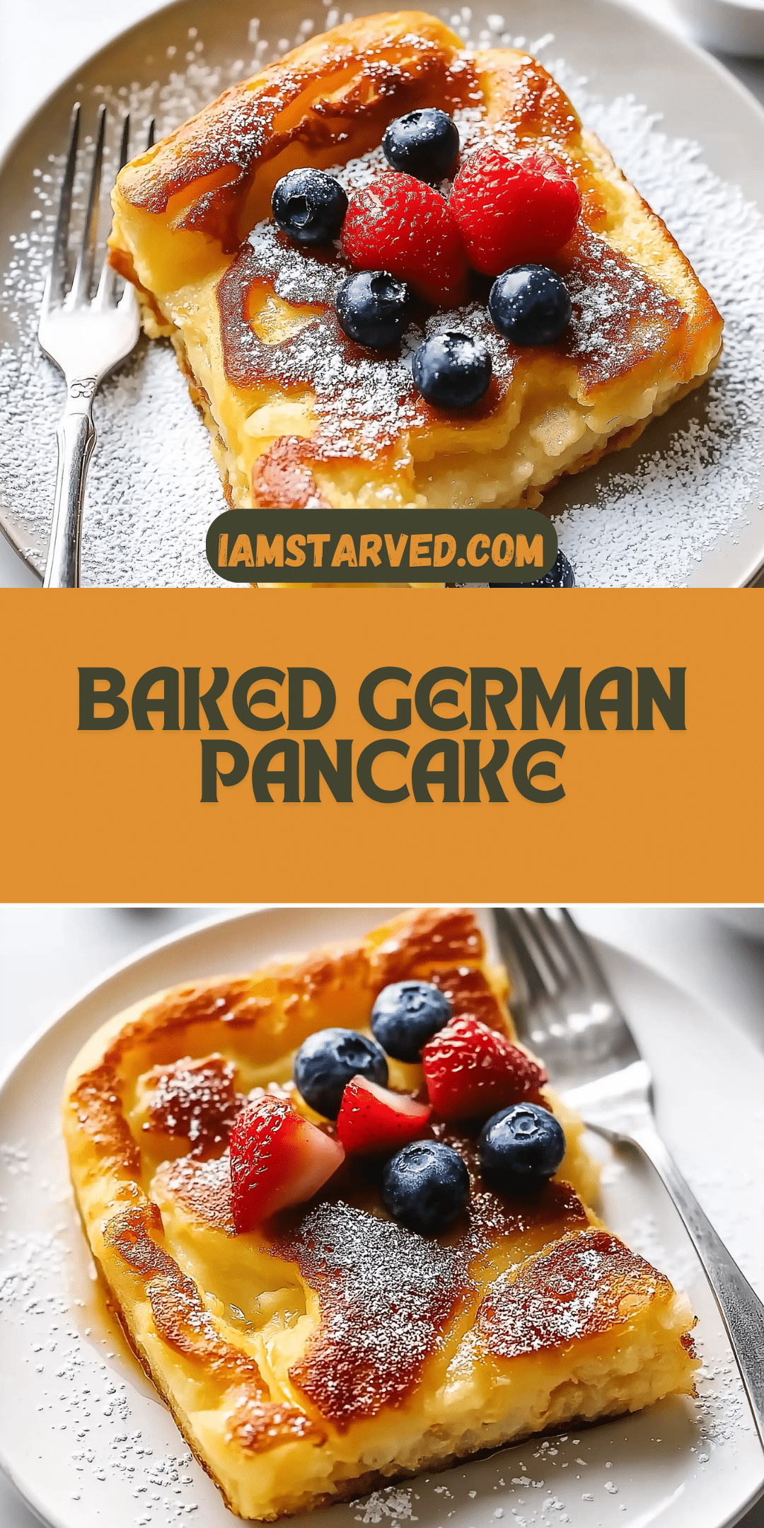 Baked German Pancake | Iam Starved