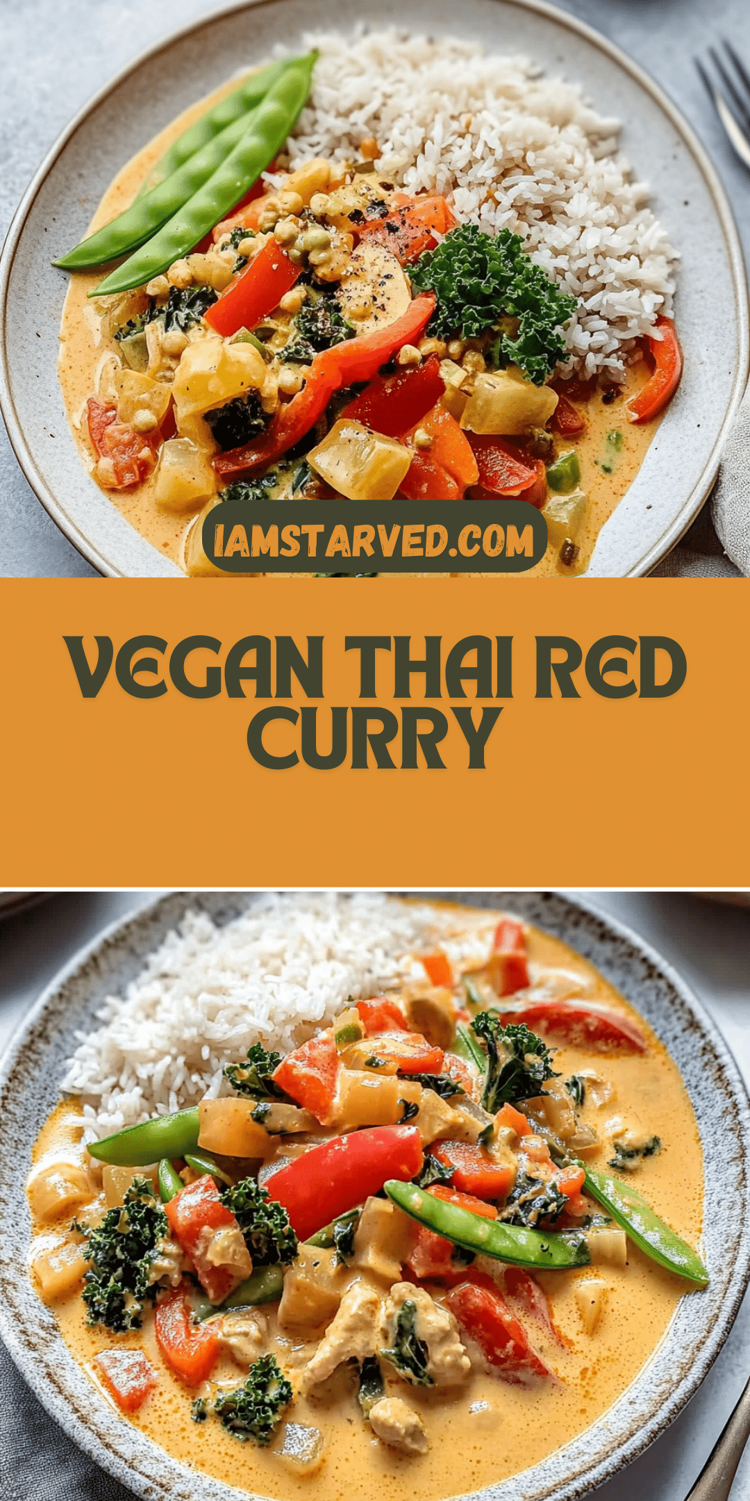 Thai Red Curry with Vegetables | Iam Starved
