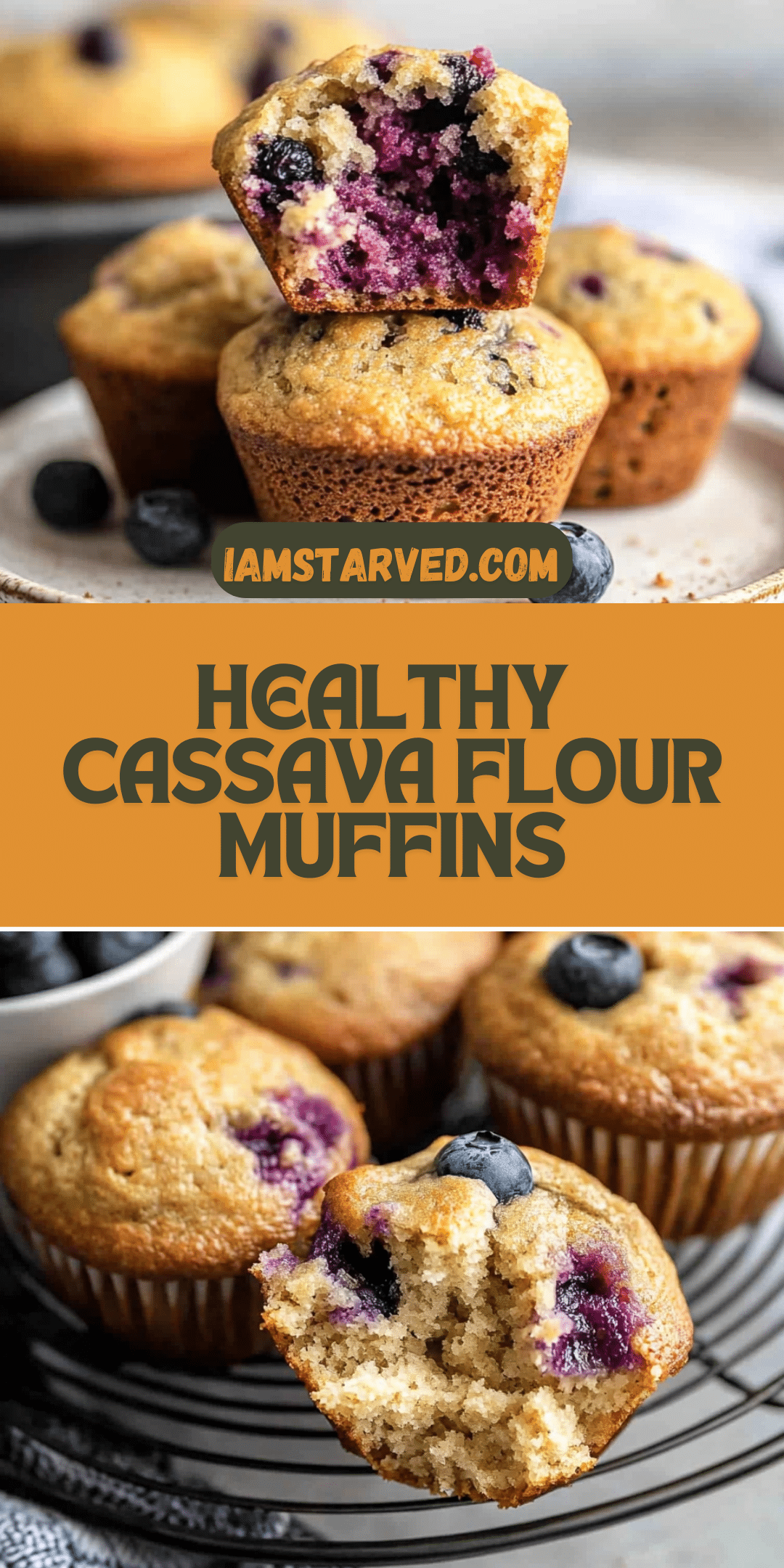 The Best Cassava Flour Muffins | Iam Starved
