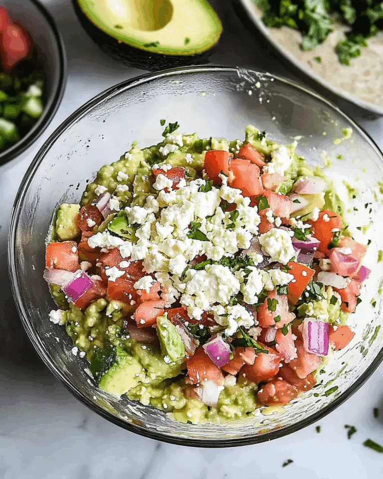 Avocado Feta Dip | Iam Starved