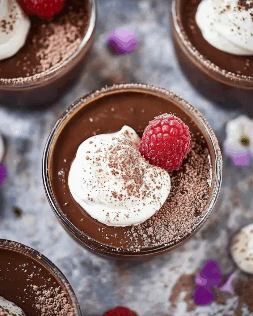 Chocolate Pots De Crème | Iam Starved