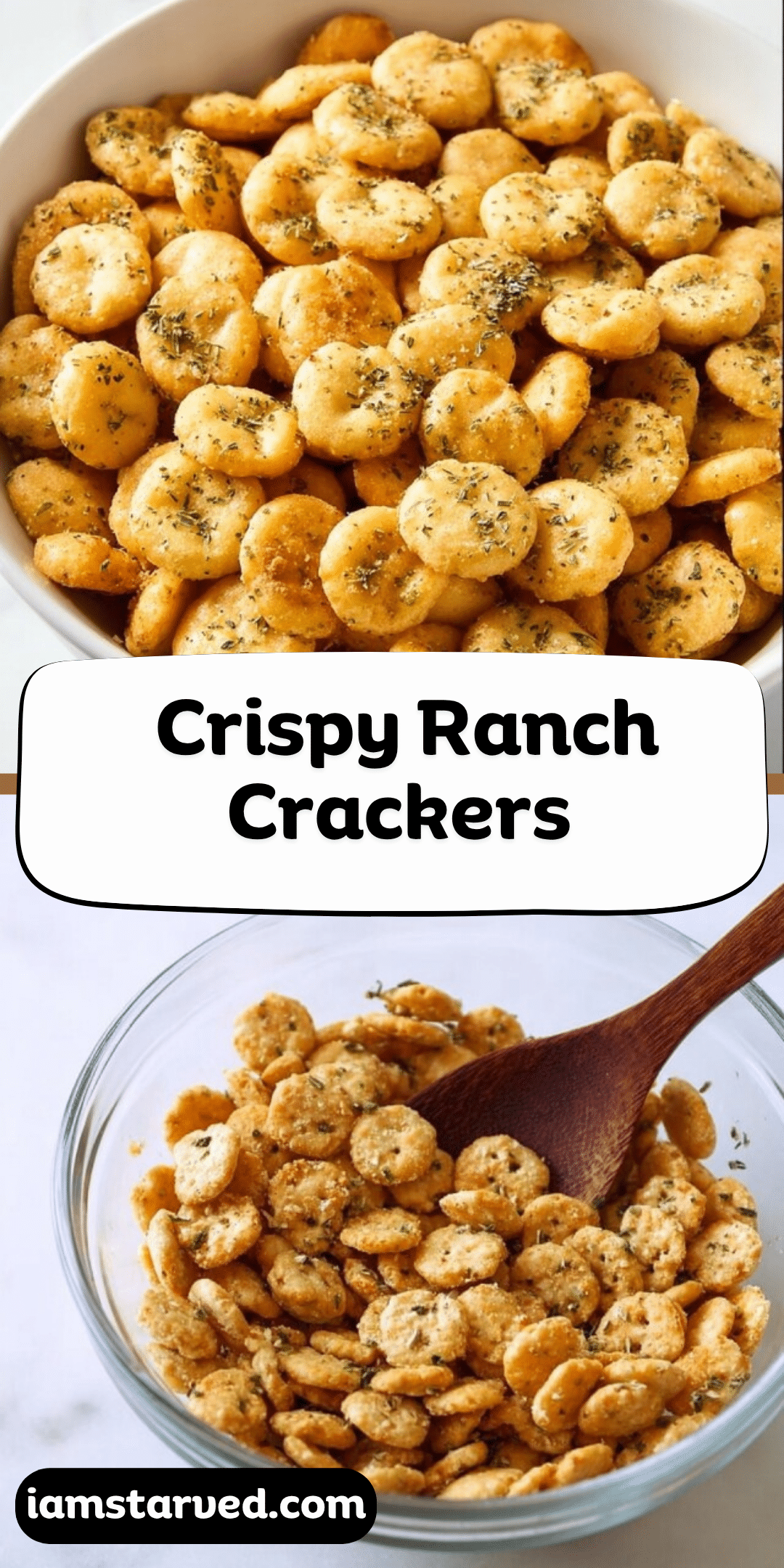 Ranch Seasoned Crispy Oyster Crackers – Easy, Flavorful Snack