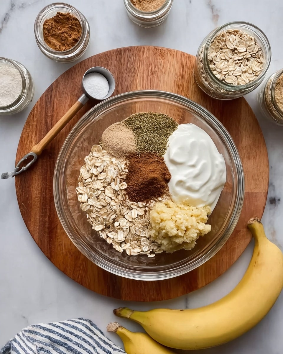Chunky Monkey Overnight Oats with Quinoa Flakes – Healthy & Delicious