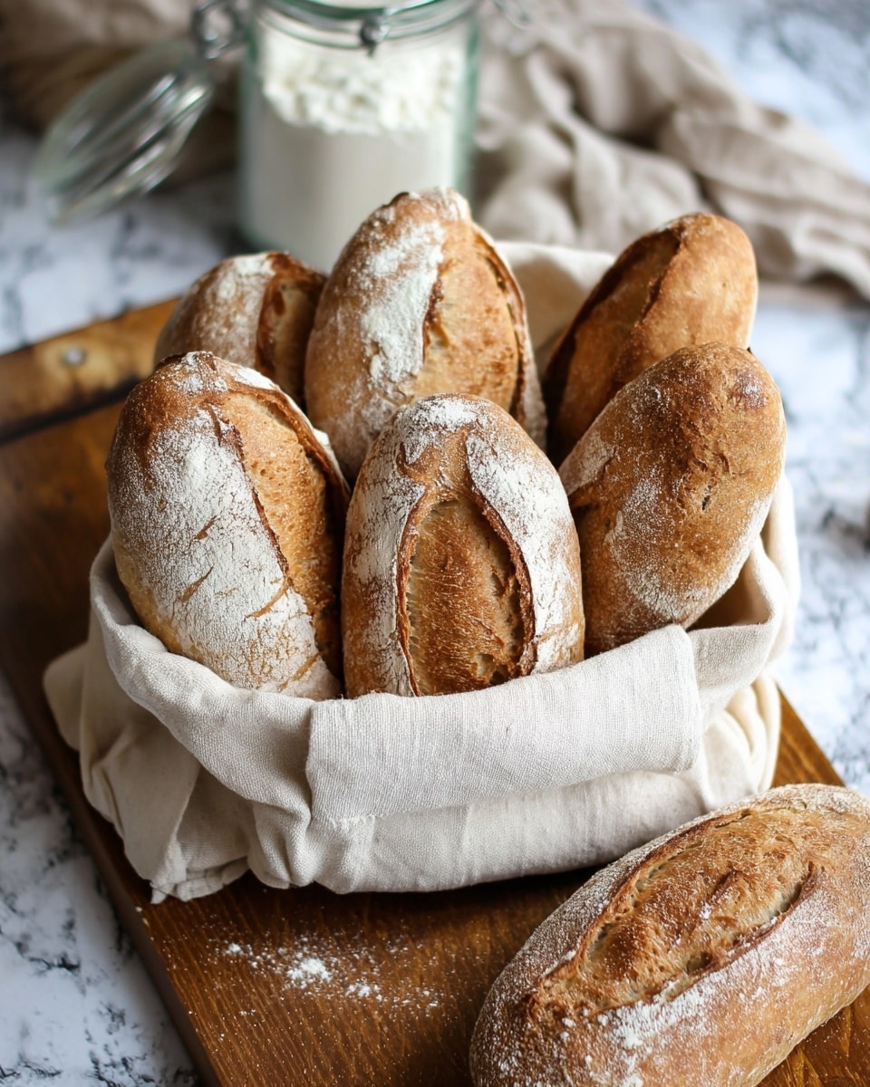 No Knead Italian Panini Bread – Easy, Crusty Homemade Bread
