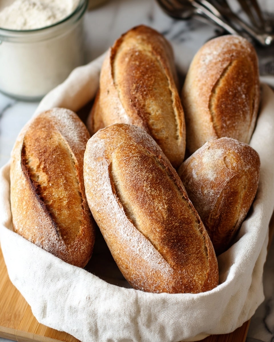 No Knead Italian Panini Bread – Easy, Crusty Homemade Bread